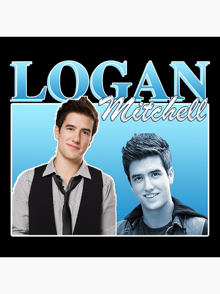 "Logan Mitchell" Poster by MorganRaye | Redbubble
