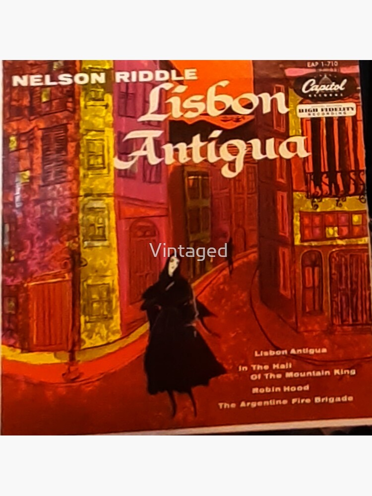 Pegatina «Nelson Riddle And His Orchestra, Lisboa Antigua, Nelson ...