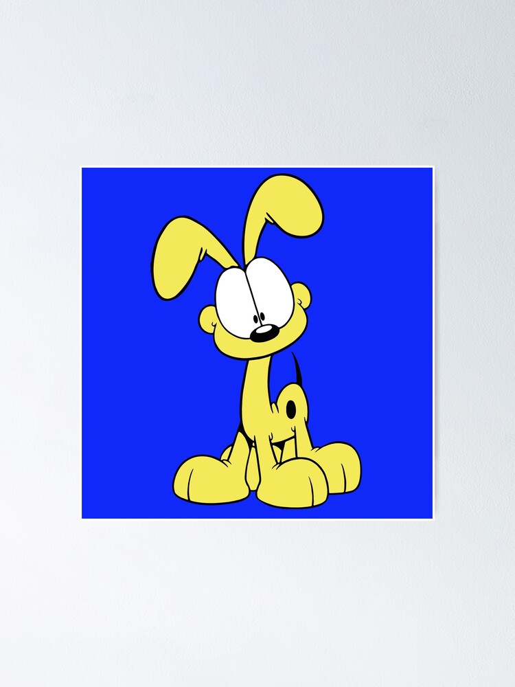 "Garfield's firend Odie" Poster by aimanmesleh | Redbubble