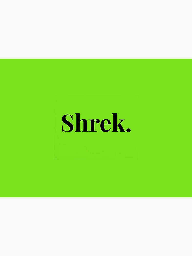 "Shrek Text" Art Board Print for Sale by HorribleDesigns | Redbubble