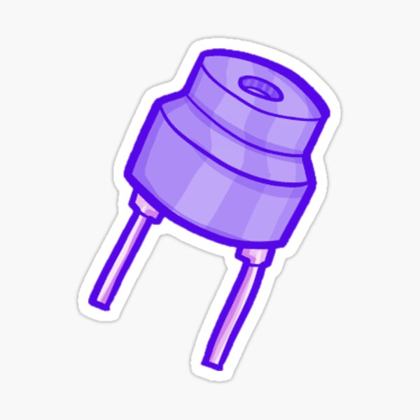 "TO Laser diode" Sticker for Sale by TessellationTec | Redbubble