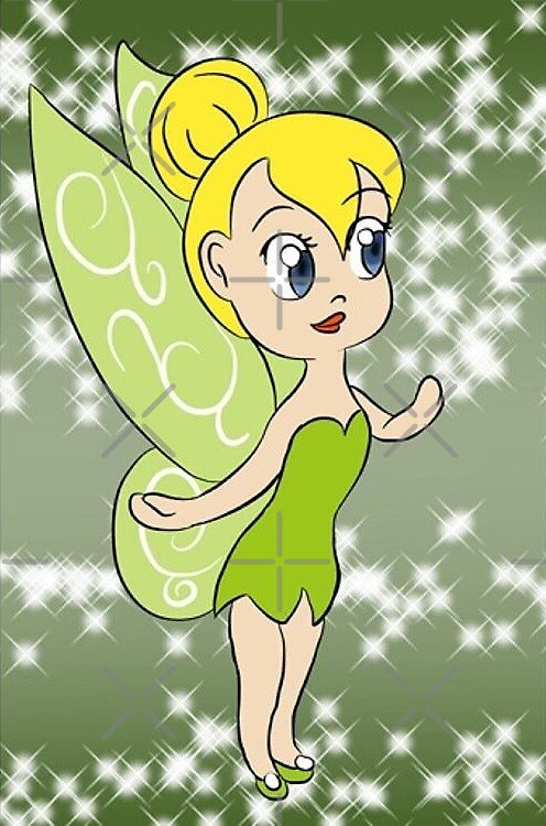 "Chibi Tinkerbell" by Vgdraw | Redbubble