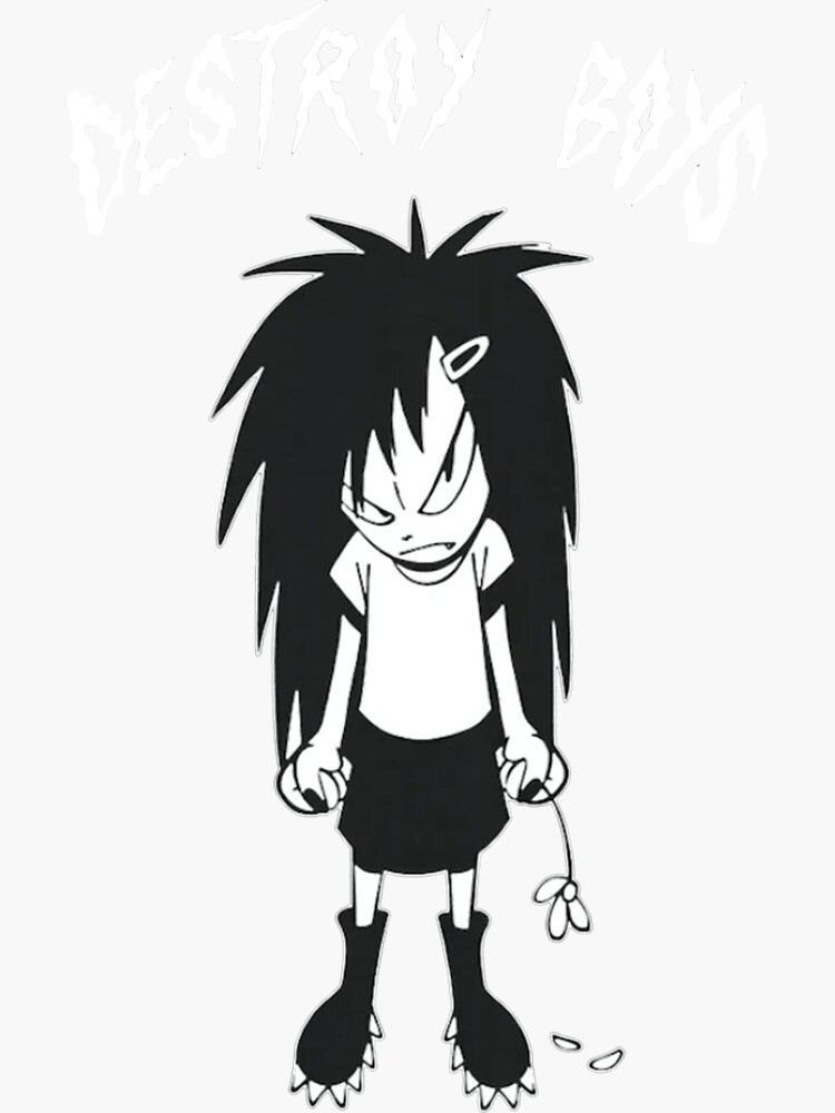 "destroy boys merch" Sticker for Sale by HenryEnticknap | Redbubble