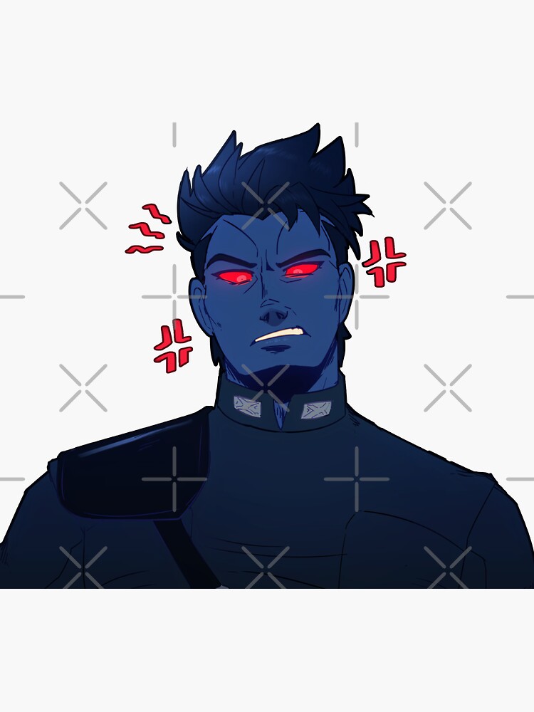 "The Mid-Captain is Judging You" Sticker for Sale by Operaghostu ...