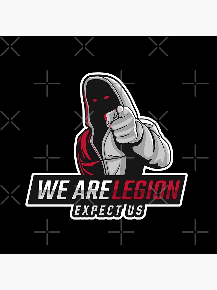 "We are Legion | Hacker design" Poster for Sale by leo-jess | Redbubble