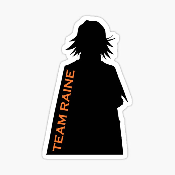 "Team Raine" Sticker for Sale by Crystal-Aurion | Redbubble