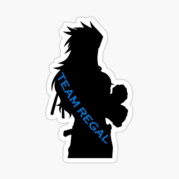 "Team Regal" Sticker for Sale by Crystal-Aurion | Redbubble