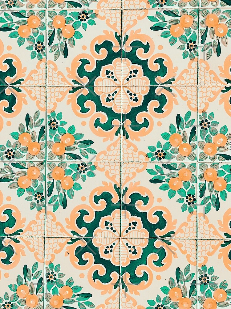 "Yellow and green tile" Poster by spreadshg | Redbubble