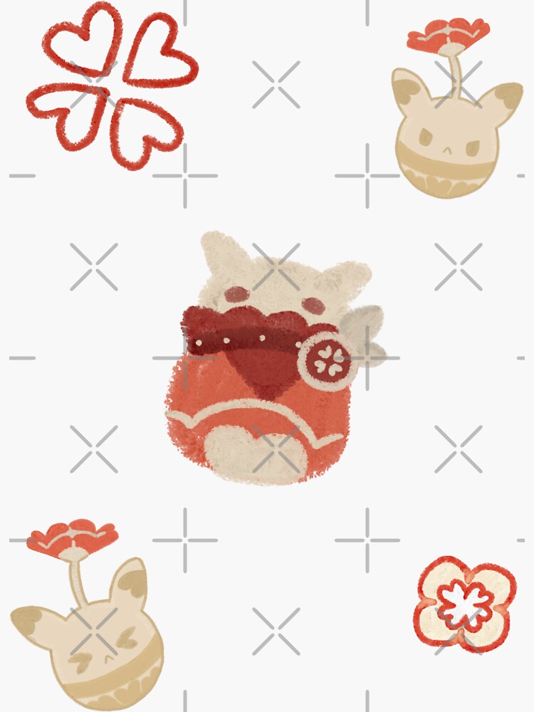 "Genshin Impact Klee" Sticker for Sale by hugbeom | Redbubble