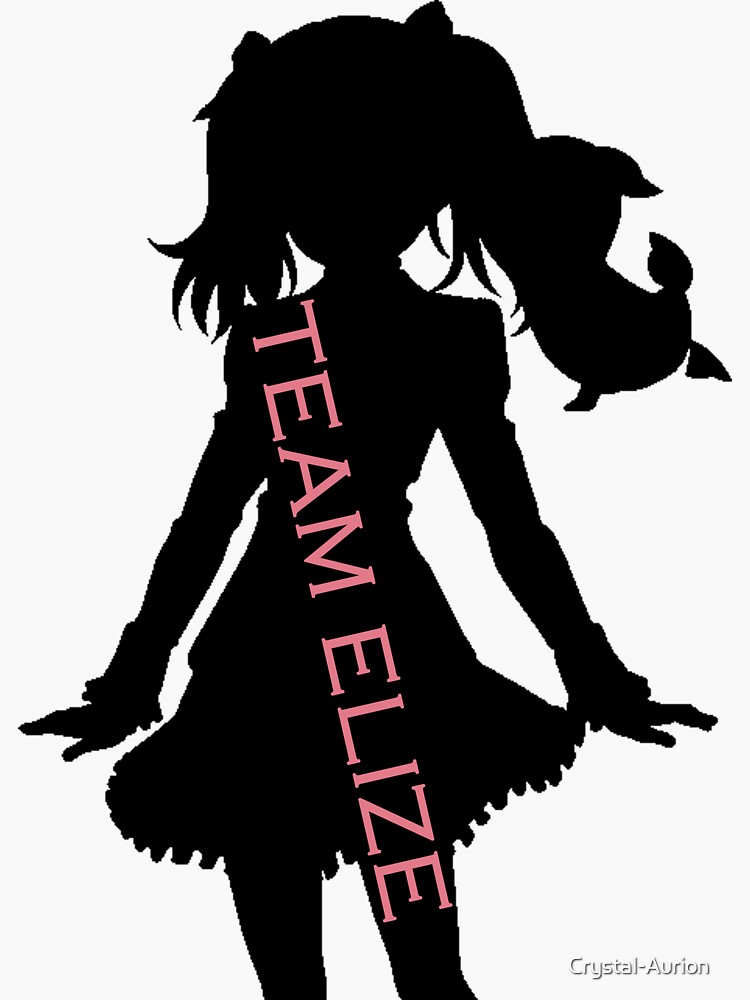 "Team Elize (2)" Sticker for Sale by Crystal-Aurion | Redbubble
