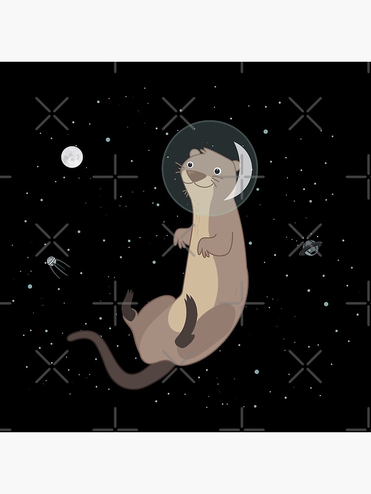 "Cute Space Weasel | Cosmic Animal" Poster for Sale by artado | Redbubble