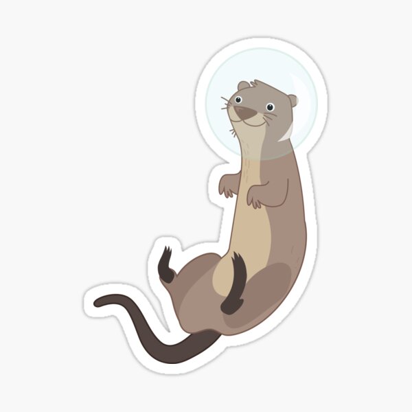 "Cute Space Weasel | Cosmic Animal" Sticker for Sale by artado | Redbubble