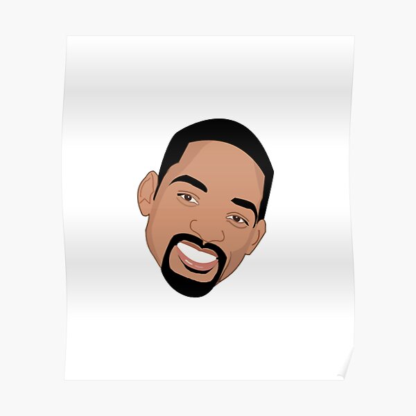 "will smith cartoon" Poster for Sale by rorysilas | Redbubble