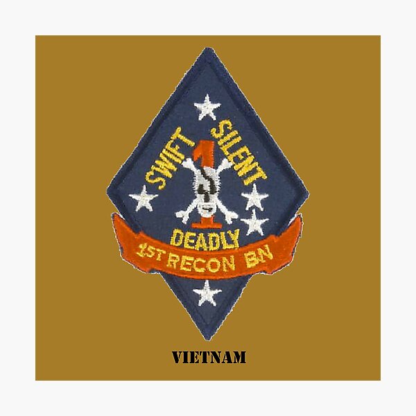 "1ST RECON BATTALION - VIETNAM" Photographic Print for Sale by ...