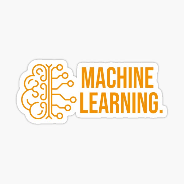 "Machine Learning" Sticker by bestofcannine | Redbubble