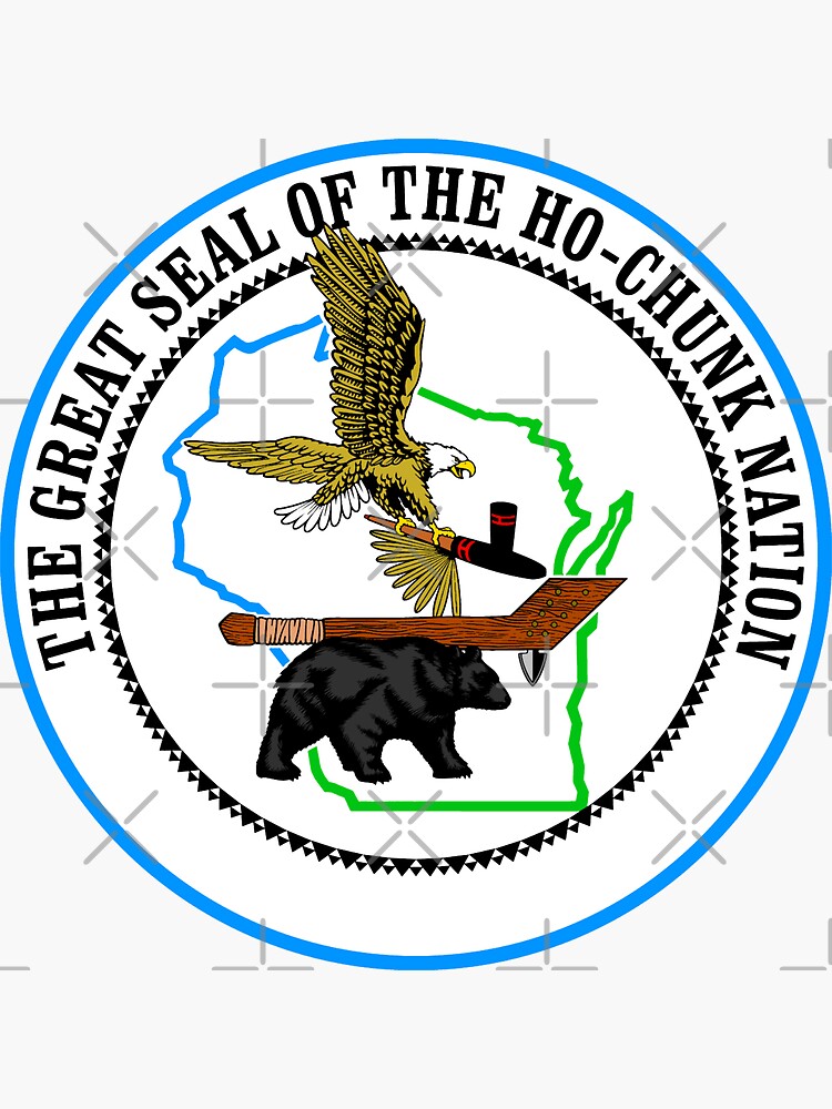 "Great Seal Of The Ho-Chunk Nation" Sticker for Sale by Pop-Pop-P-Pow ...