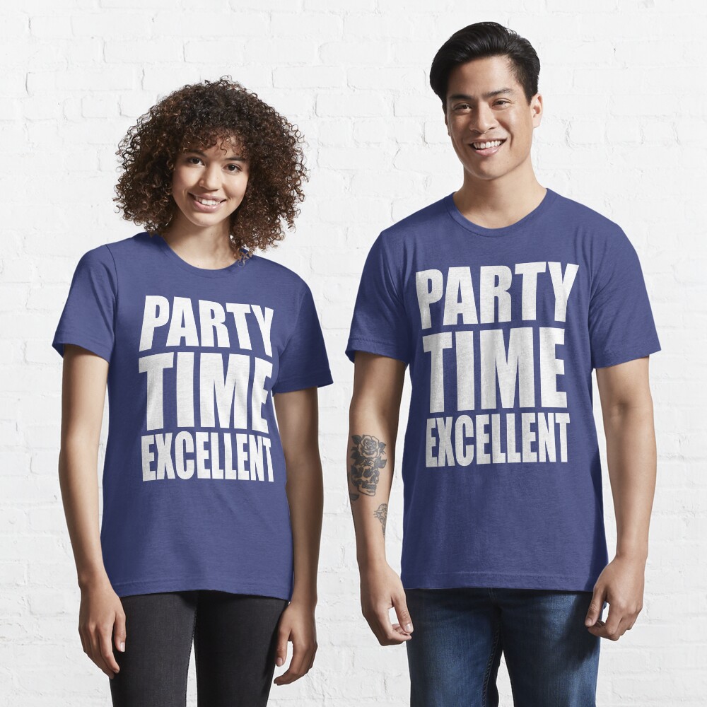 "Wayne's World Quote - Party Time Excellent" T-shirt for Sale by movie ...