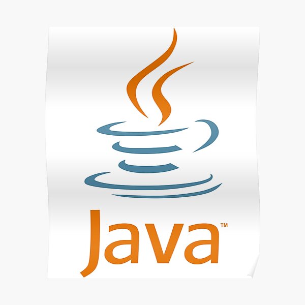 Best Seller Class Based Object Oriented Programming Language Coder Java 2 Poster By