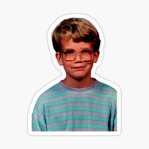 "Hank Green Throwback" Sticker by GrellenDraws | Redbubble