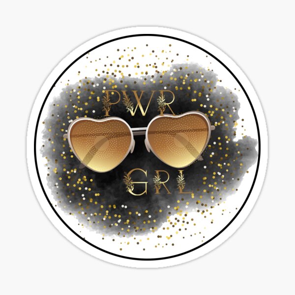 " PowerGirl, Powerpuff girl, Power girls glasses" Sticker for Sale by ...