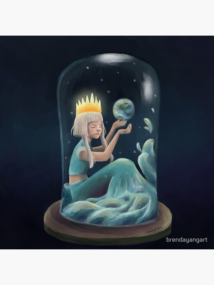 "Aurora Aksnes Queendom" Sticker for Sale by brendayangart | Redbubble