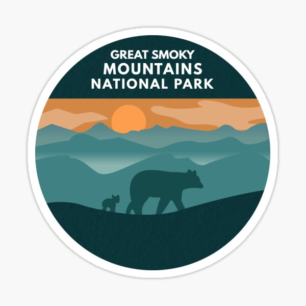 "Great Smoky Mountains National Park" Sticker for Sale by Ashu-Tyagi ...