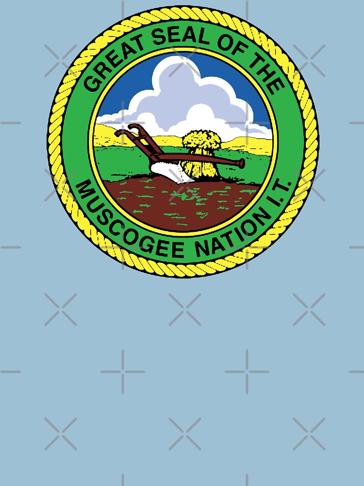 "Great Seal Of The Muscogee Nation" T-shirt for Sale by Pop-Pop-P-Pow ...