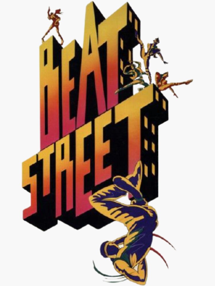 "Beat Street" Sticker for Sale by -Scratch- | Redbubble