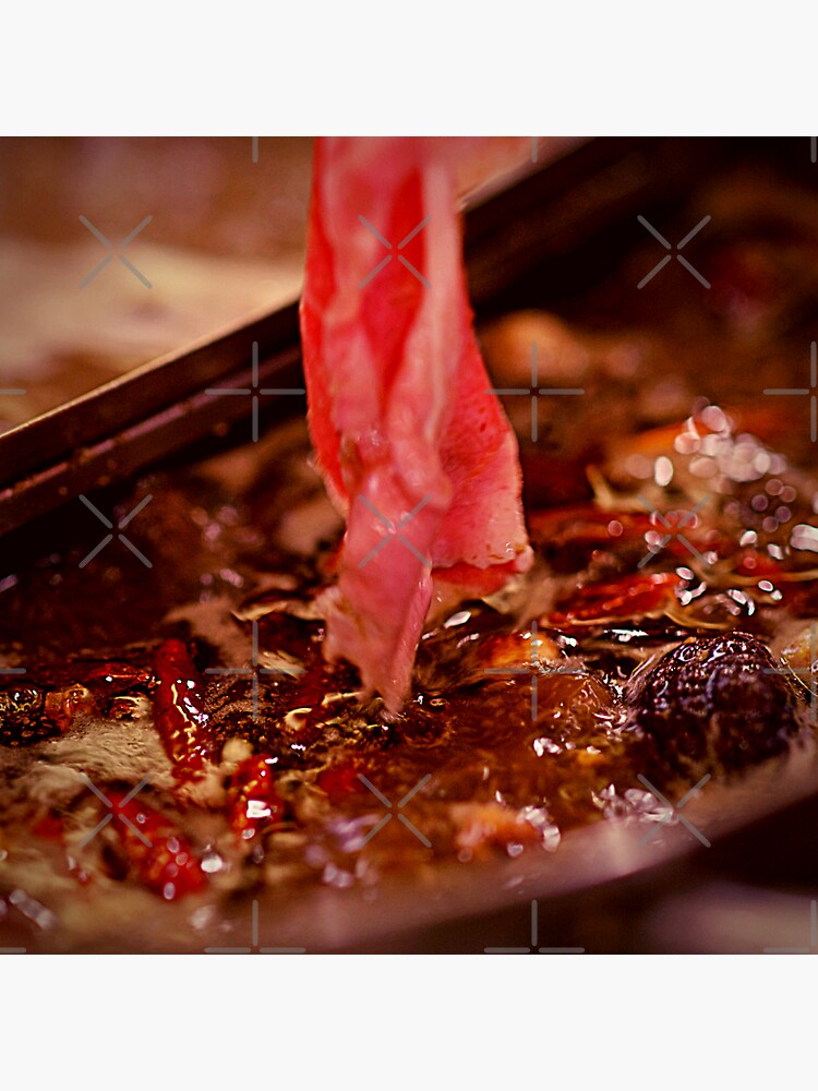 "Chinese Hot Pot" Sticker by NerdyByDesign | Redbubble