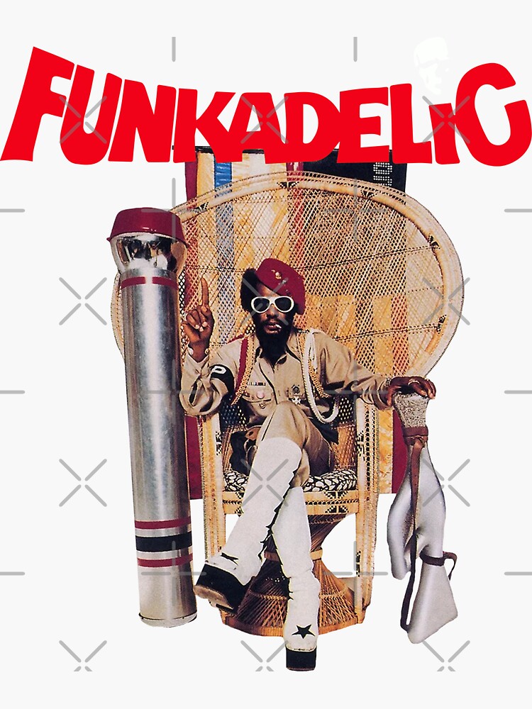 "Graphic Funkadelic Love Rock Band Art" Sticker for Sale by ...