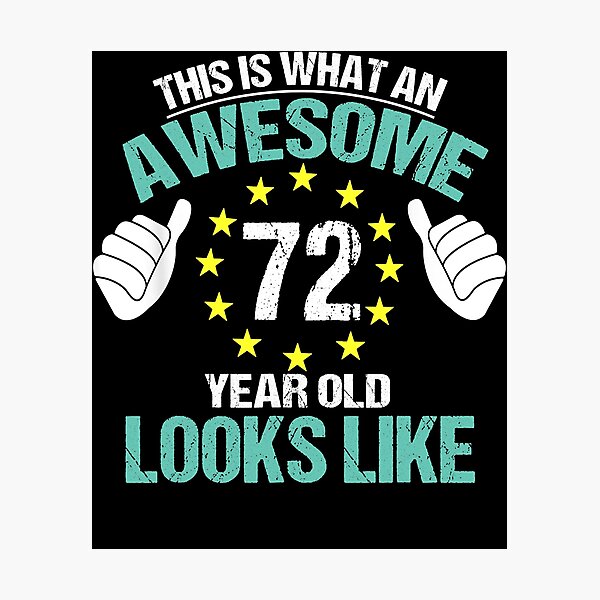 "Happy 72nd Birthday - Funny Birthday 72 year old looks like ...