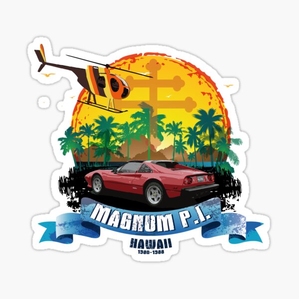 "Magnum" Sticker by butsh | Redbubble
