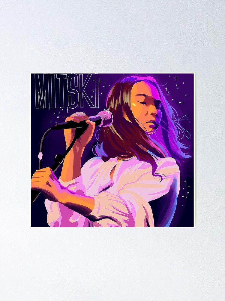 "Mitski" Poster by amylewie4 | Redbubble