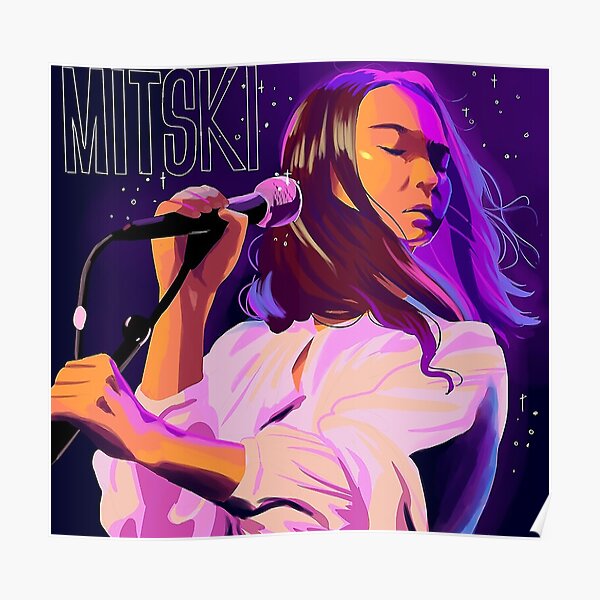 "Mitski" Poster by amylewie4 | Redbubble