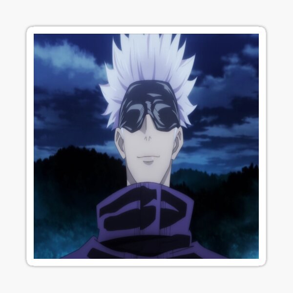 "Gojo's you are weak look" Sticker for Sale by moske98 | Redbubble