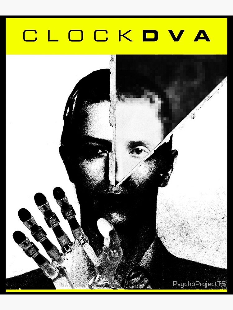 "Clock DVA" Poster for Sale by PsychoProjectTS | Redbubble