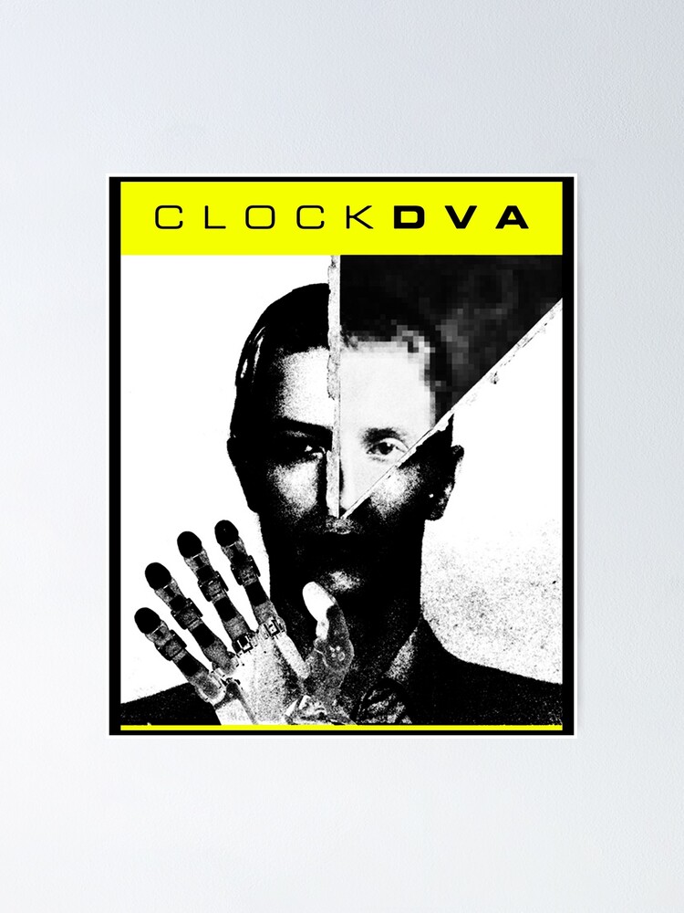 "Clock DVA" Poster for Sale by PsychoProjectTS | Redbubble