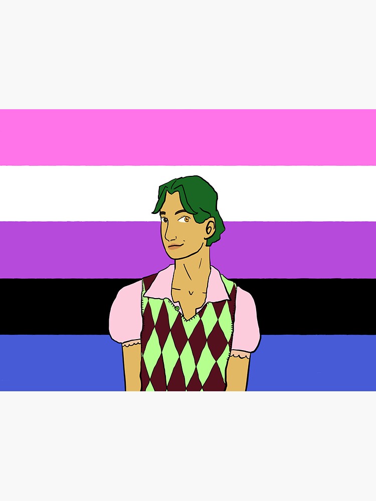 "Alex Fierro — Genderfluid Pride" Sticker for Sale by HibernianEmber ...