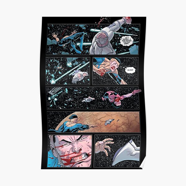 "invincible comic strip" Poster by Digitalunivers | Redbubble