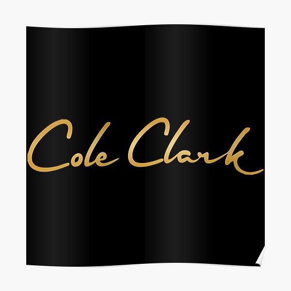 "Classic Cole Clark Guitar" Poster by pexane | Redbubble