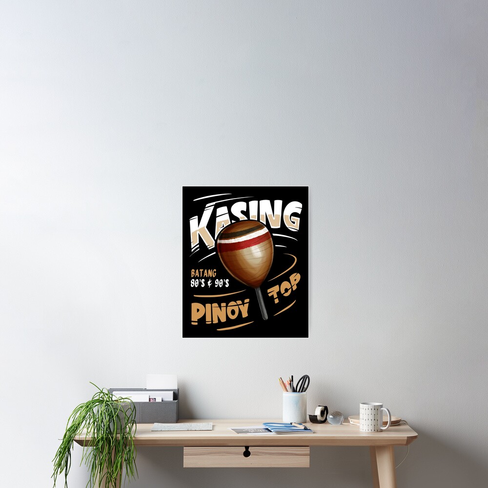 "Pinoy Bisaya Cebuano Kasing Trompo Top Batang 80s 90s" Poster for Sale ...