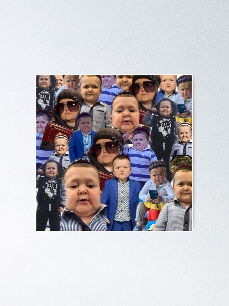 "Hasbulla collage" Poster by Patmackriel70 | Redbubble