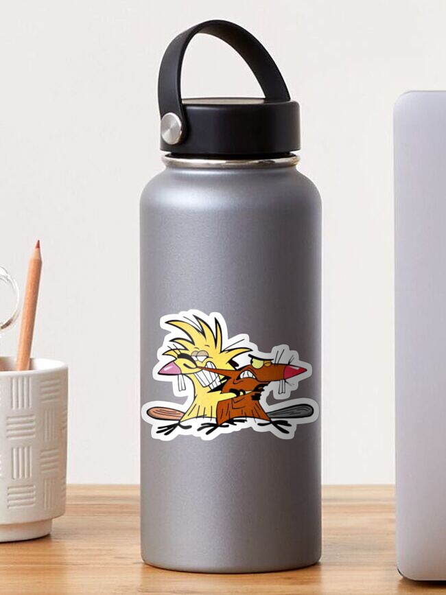 "Angry Beavers" Sticker for Sale by alyaST14 | Redbubble