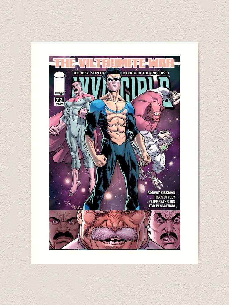 "invincible best comic" Art Print for Sale by Digitalunivers | Redbubble