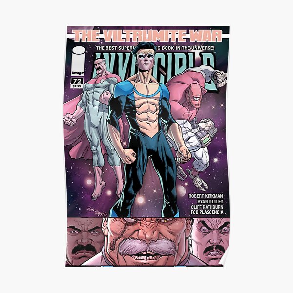 "invincible best comic" Poster for Sale by Digitalunivers | Redbubble
