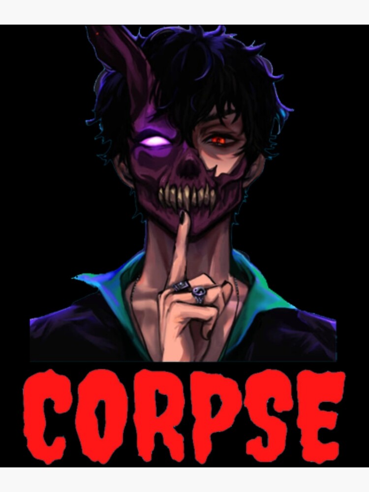 "Corpse Husband corpse Red Face" Art Print for Sale by VenusTee | Redbubble