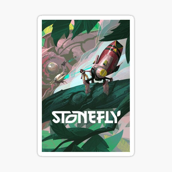 "Stonefly" Sticker by Sarahoctopus | Redbubble