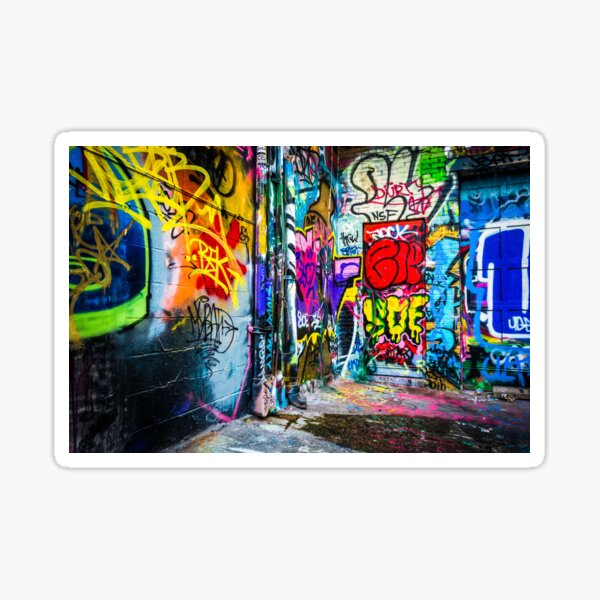 "Street Art" Sticker for Sale by creaturebean | Redbubble