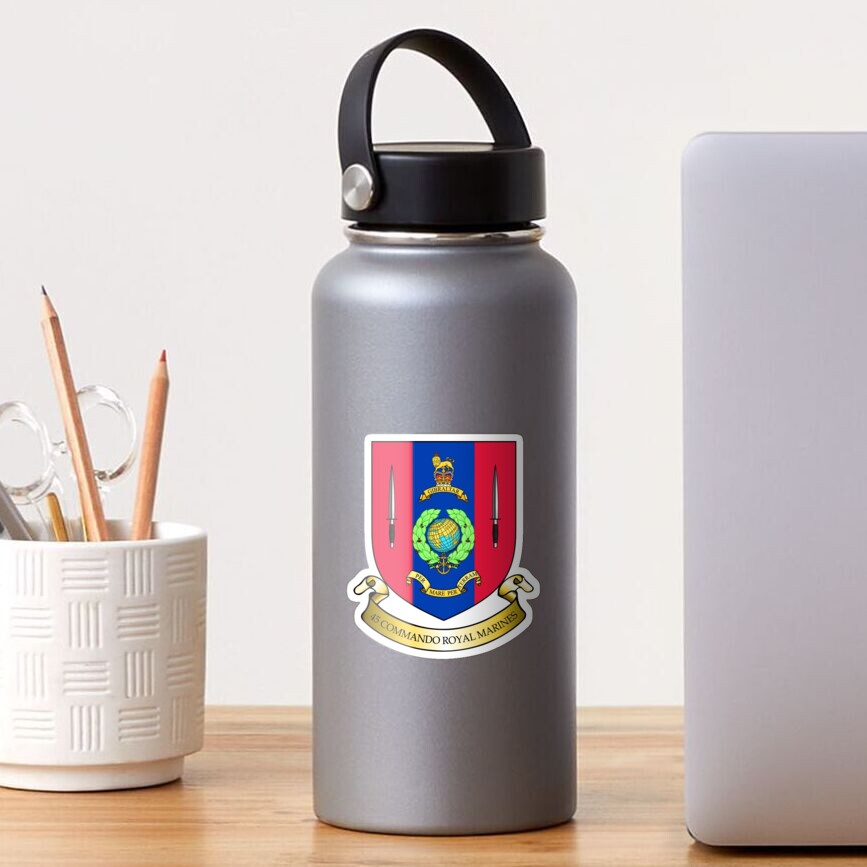 "45 Commando Unit Badge" Sticker for Sale by thegenx | Redbubble