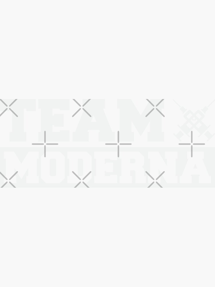 "Team moderna" Sticker for Sale by hafizullah | Redbubble